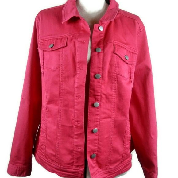 Westport | Jackets & Coats | Westport Coral Denim Jacket With Stretch ...